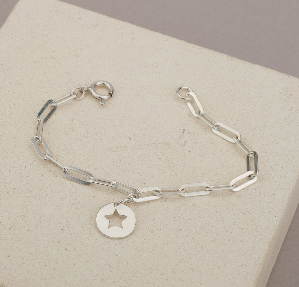 Sterling Silver Star Bracelet – HLcollection - Handmade Gold and Silver ...